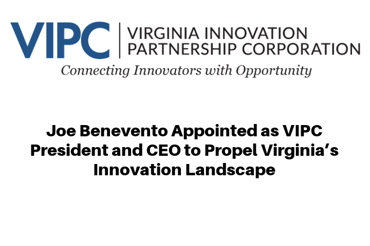 Joe Benevento Named President and CEO of Virginia Innovation ...